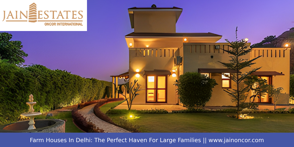 Farm Houses In Delhi: The Perfect Haven For Large Families - Jain Oncor